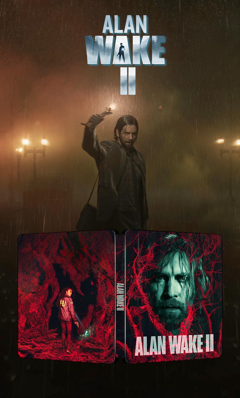 ALAN WAKE 2 DARKNESS EDITION STEELBOOK | FANTASYBOX | FantasyBox