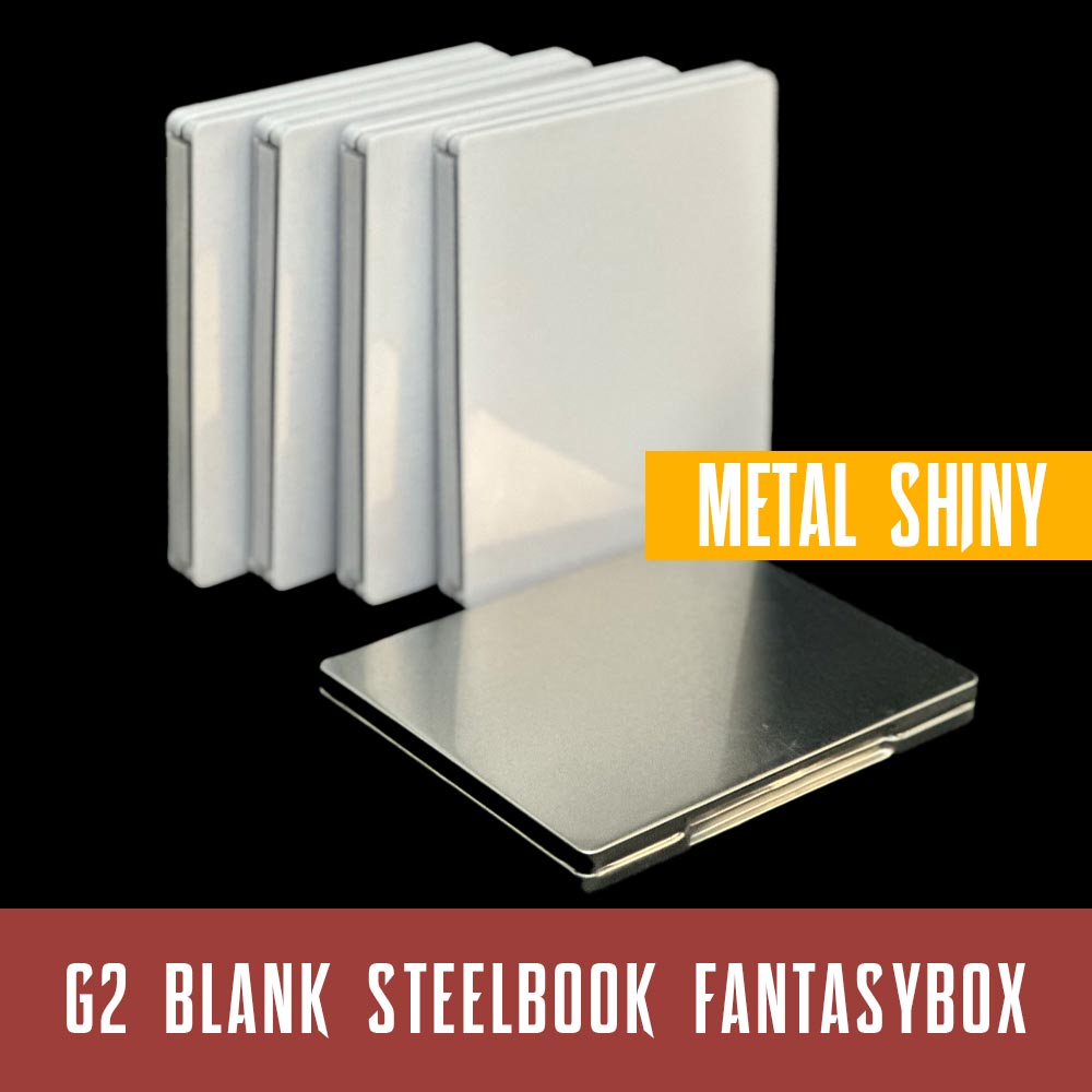 Blank Steelbook - Pearl White | FantasyBox