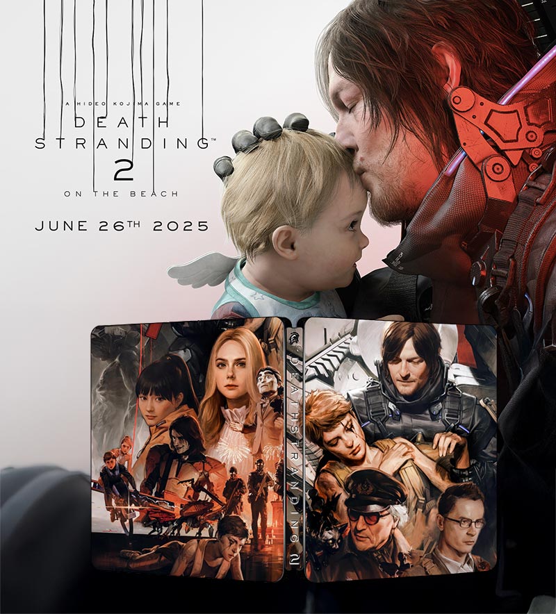 Death Stranding 2 DS2 on the beach Inspired Edition Steelbook | Fantas ...