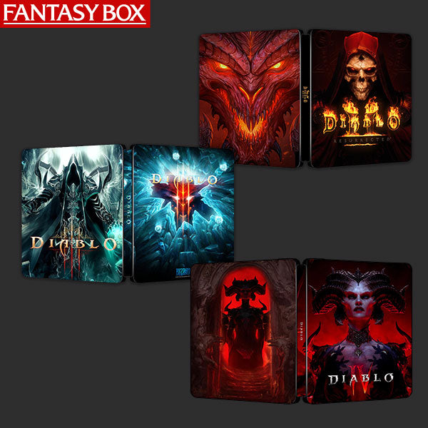 Diablo Steelbook FantasyBox Bundle | Diablo II Resurrected, Diablo III ...