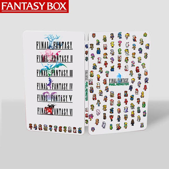 FINAL FANTASY Pixel Edition I-VI Bundle Switch Steelcase | FantasyBox
