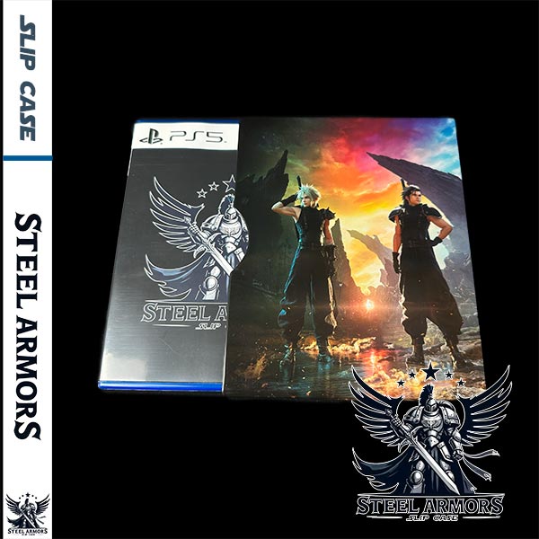 Final Fantasy VII FF7 Rebirth Slip Case | SteelArmors – FantasyBox