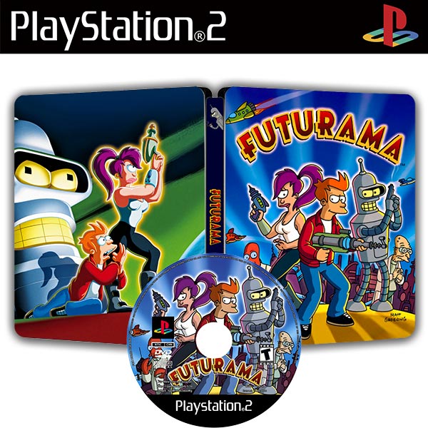 Futurama Retro Edition PS2/PS3/XBOX Steelbook | FantasyBox | With PS2