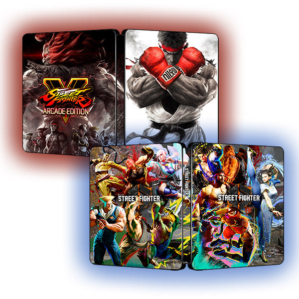 Street Fighter V & VI (SF5 + SF6) Bundle Edition Steelcase | FantasyBo ...