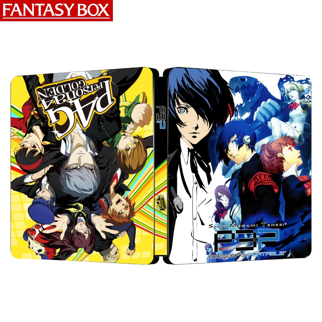 Persona 3 Portable P3P and Persona 4 Golden P4G Duo Edition Steelbook ...