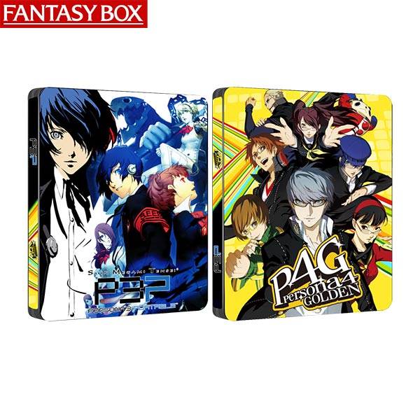 Persona 3 Portable P3P and Persona 4 Golden P4G Duo Edition Steelcase ...